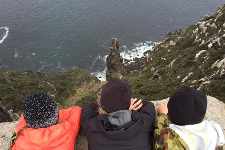 Hiking Three Capes Track with Kids