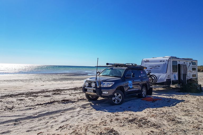 How to Level and Position Your Caravan or RV | Snowys Blog