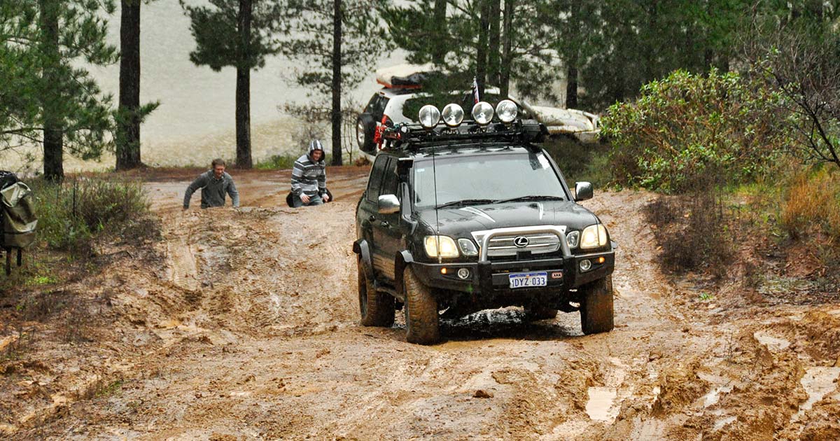 4WDing in Wet and Wintery Conditions | Snowys Blog