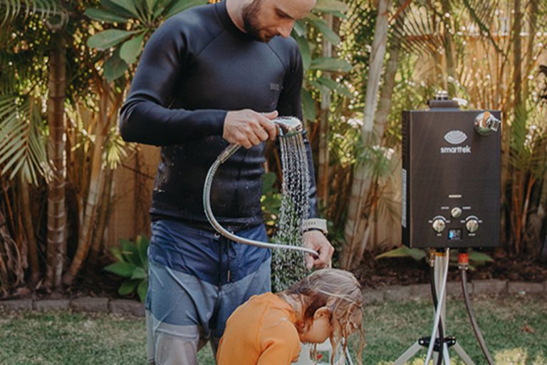 Ep122 - Keeping it Clean with Camp Showers | Snowys Blog