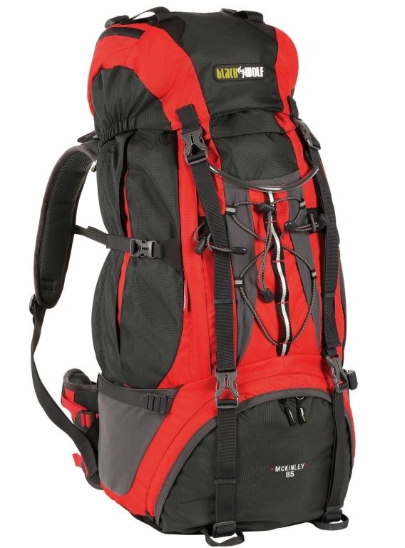 Black Wolf Mckinley 85L Rucksack Forest | Snowys Outdoors