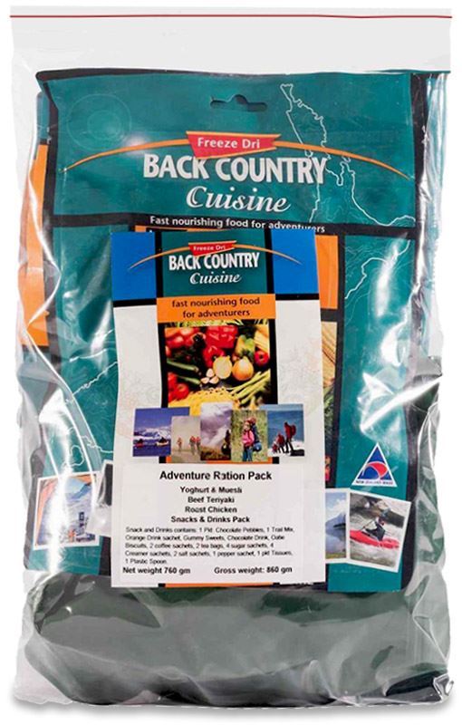 Back Country Cuisine Emergency Ration Packs | Snowys Outdoors