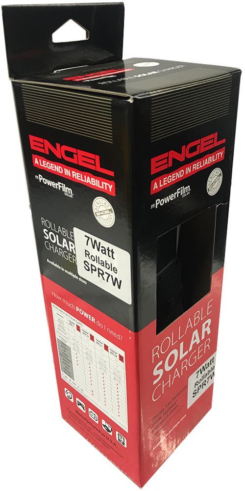 Engel Rollable Solar Charger 7W - Free Delivery | Snowys Outdoors