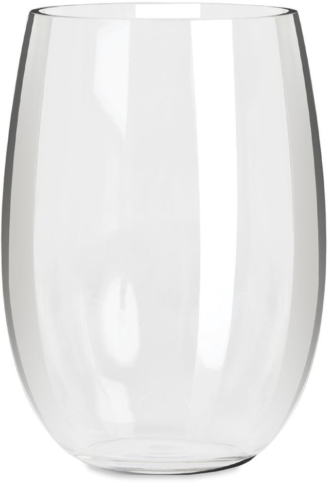 Everclear Tritan Stemless White Wine Glass 443ml | Snowys Outdoors