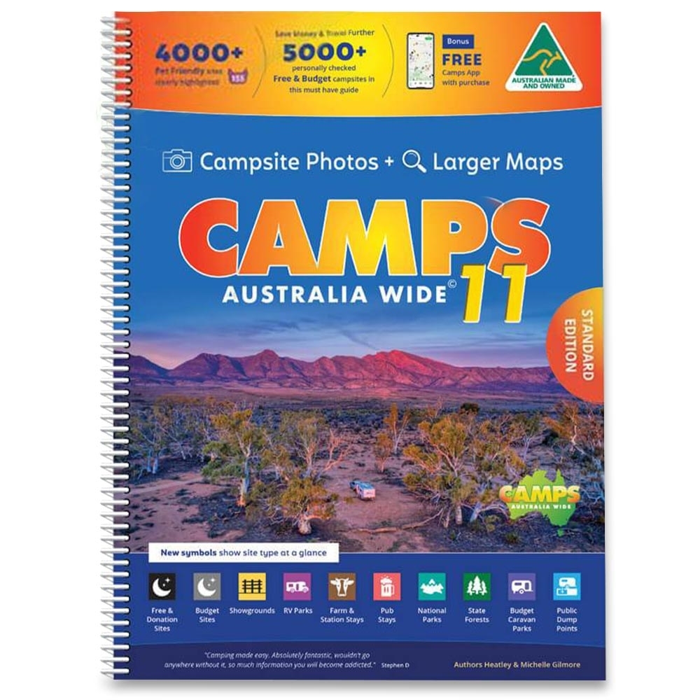 Camps Australia Wide Guide Books | Snowys Outdoors