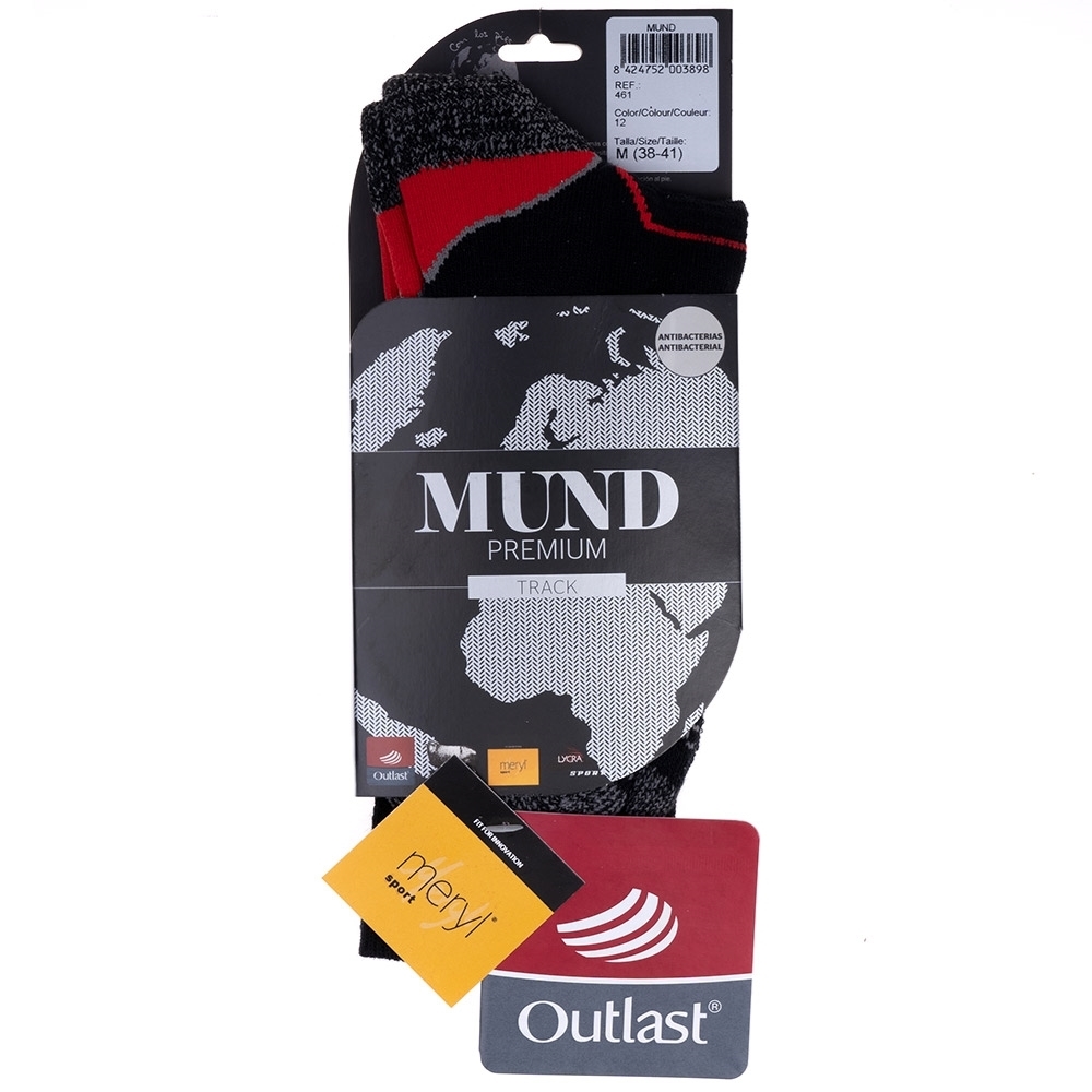 MUND Track Winter Trekking Boot Sock Black | Snowys Outdoors