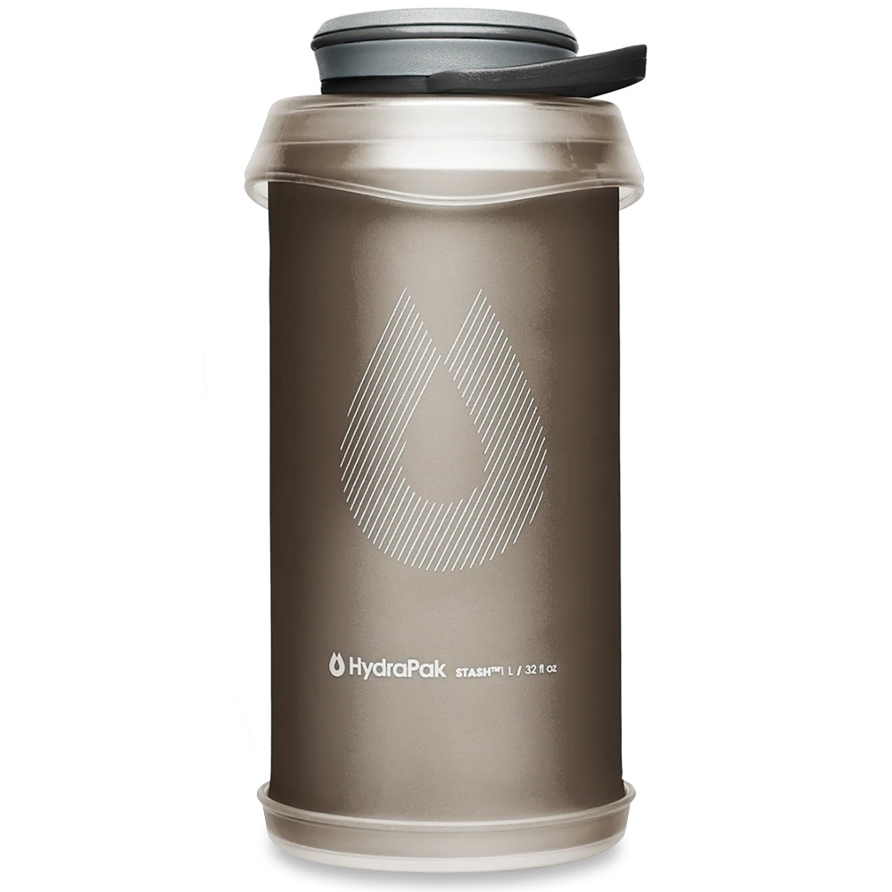 HydraPak Stash Compressible Bottle 1L | Snowys Outdoors